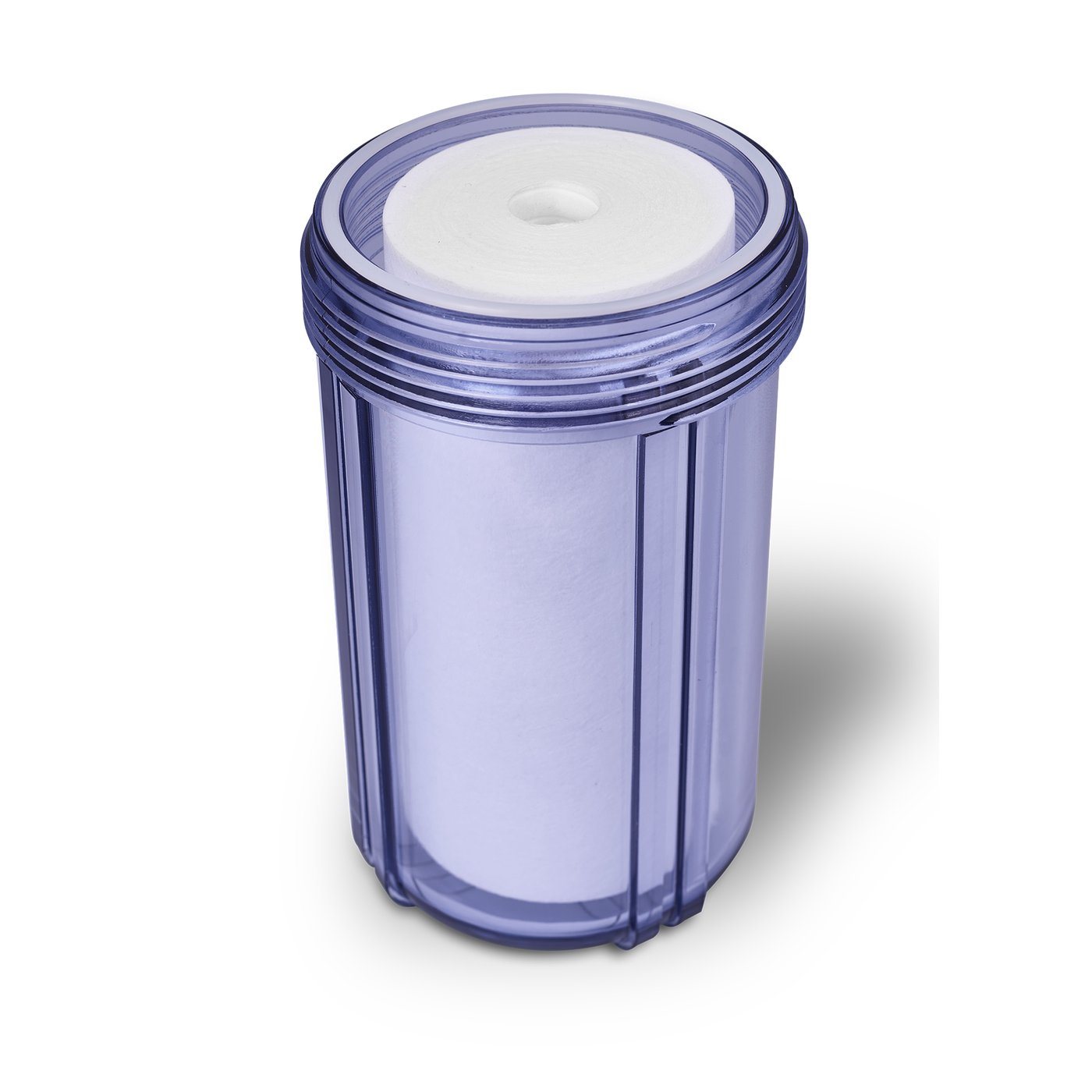 10 In. Transparent 5 Micron Sediment Whole House Water Filter | Ronaqua